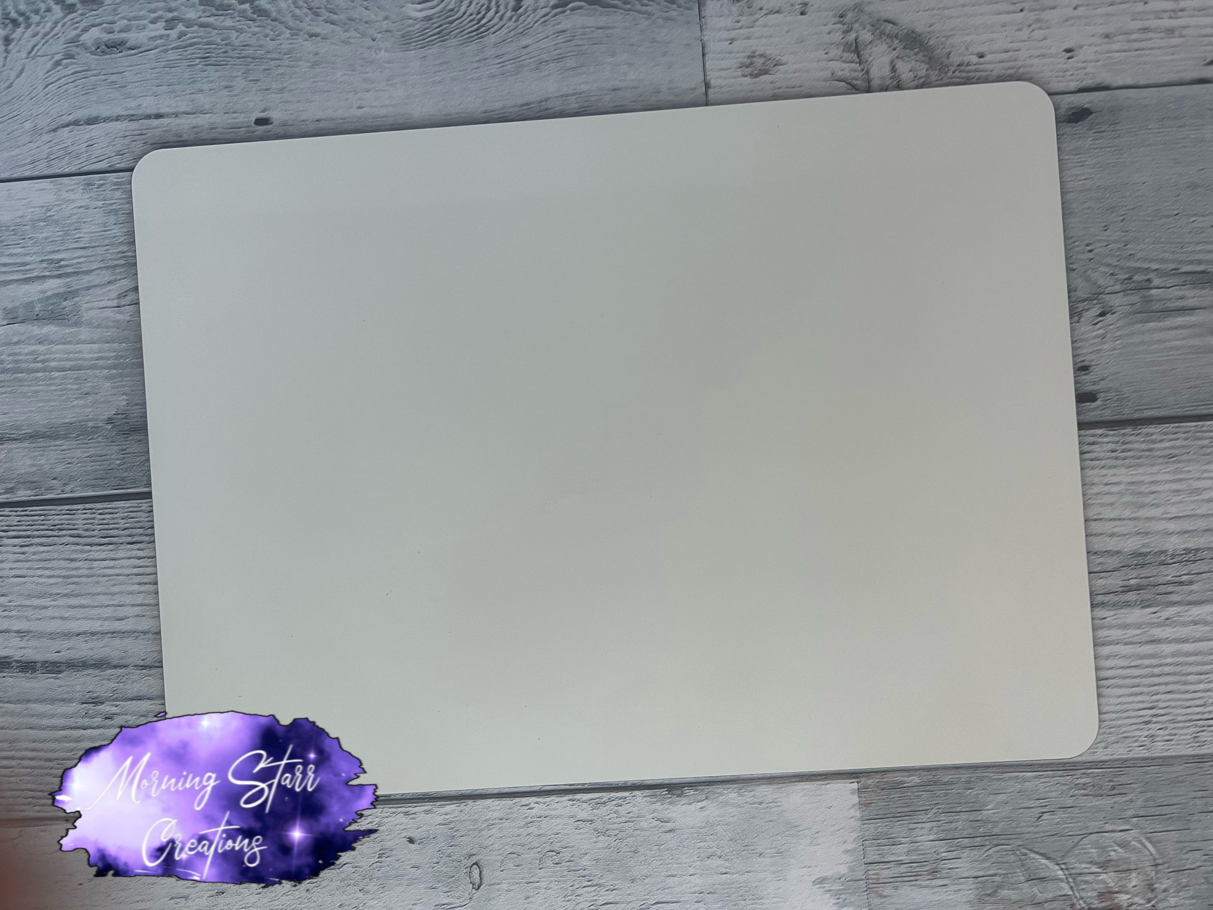 Sublimation Custom Dry Erase Learning Boards – Morning Starr Creations